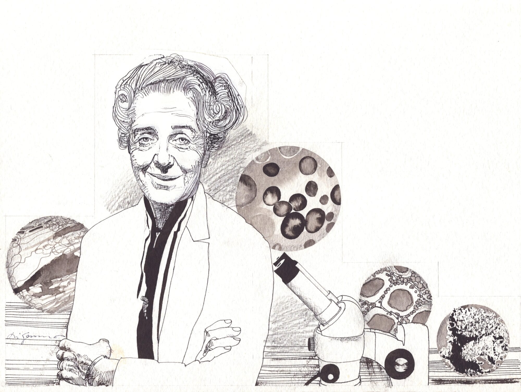 Rita Levi Montalcini - Krazy Art Gallery