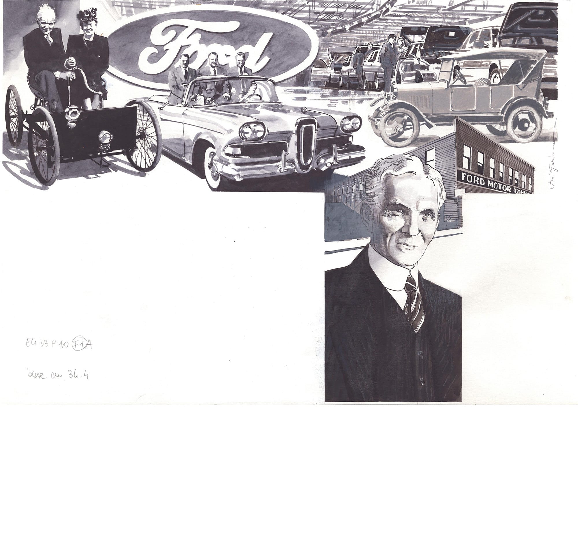 Henry Ford - Krazy Art Gallery